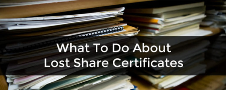 Book Lost Share Certificates Ads On Newspaper ReleaseMyAd Blog